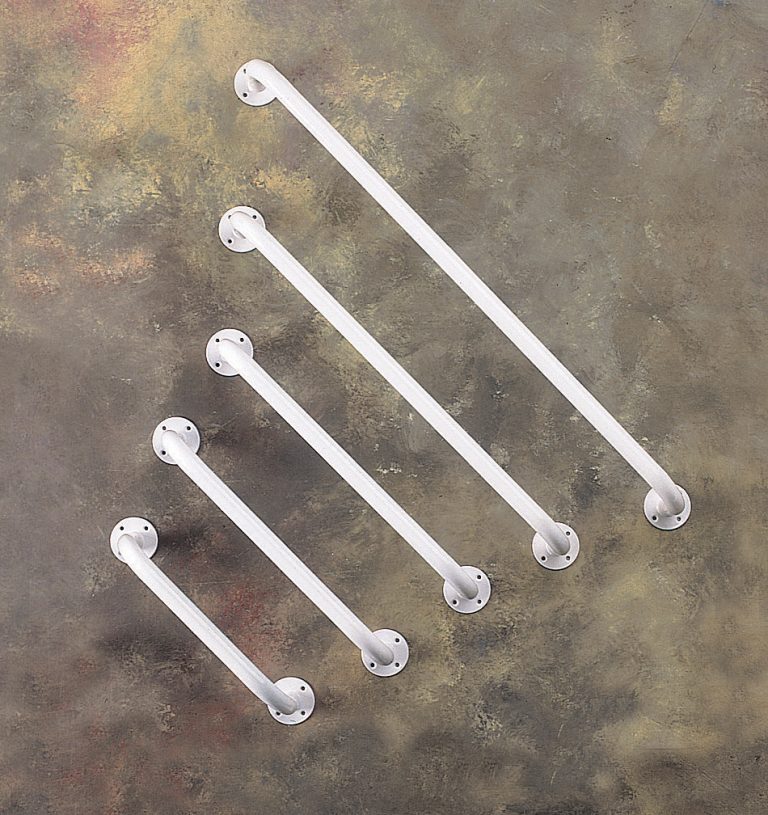 Firmgrip White Vinyl Grab Bars - MedQuip, Inc.