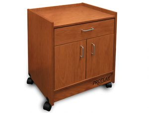 PROTEAM™ – 18″x24″ Mega Cart with Drawer and Cabinet Storage - MedQuip ...